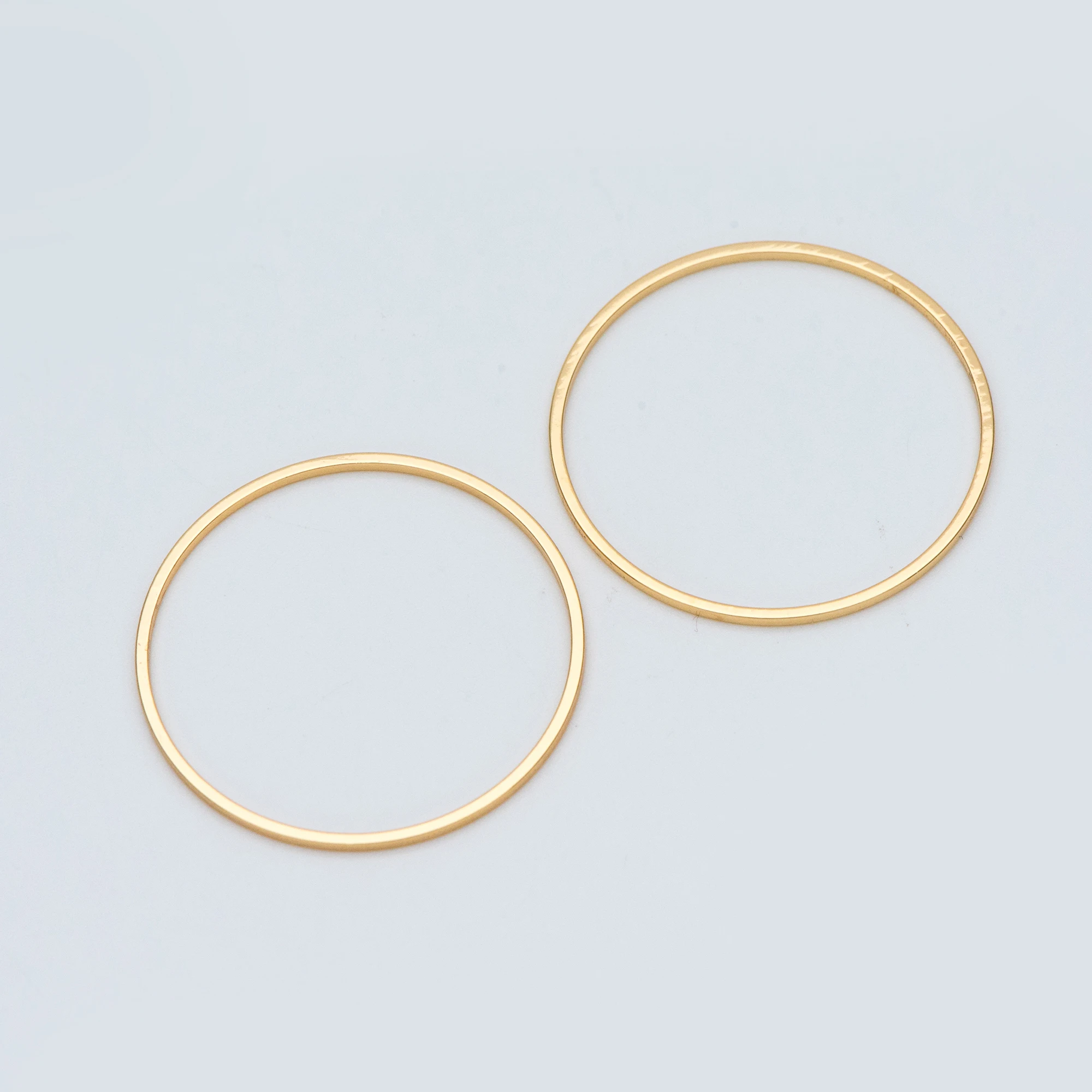 10pcs Gold Round Link Charms 8/ 10/ 12/ 15/ 18/ 20/ 25/ 30/ 35mm, Gold ...