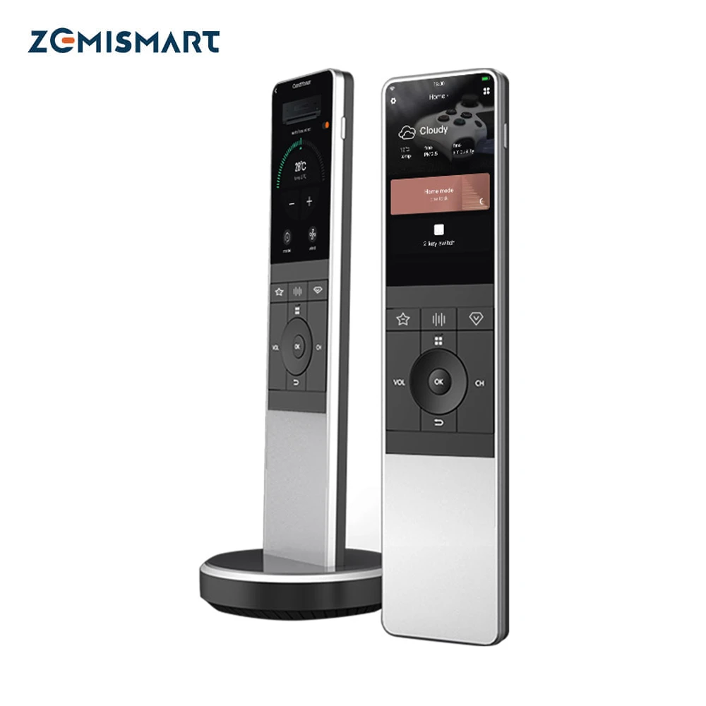 Zemismart Tuya WiFi Smart Remote Control with HD Touch Screen Wireless ...