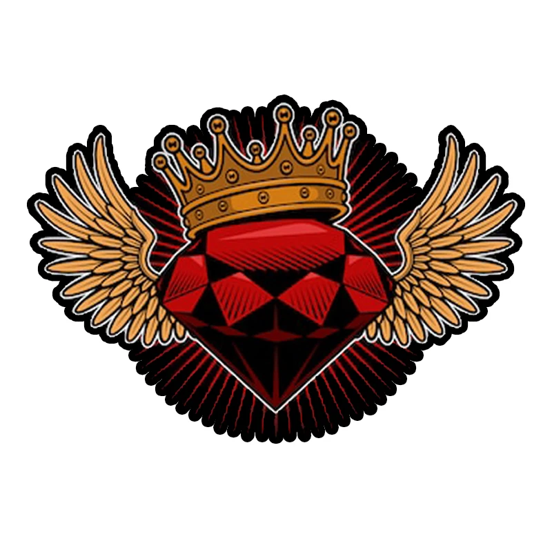 Diamond And Crown Tattoo Designs