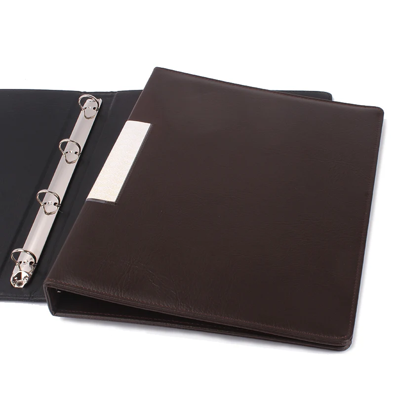 Leather A4 Ring Binder Folder | A4 Ring Binder File Folder | A4 Binders ...