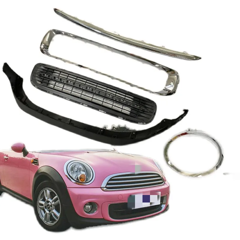 Car Front Bumper Grill Mask Radiator Grille For Bmw Mini R55 R56 R57 ...