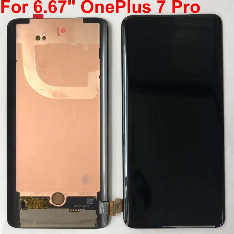 Display lcd super amoled original para oneplus 7, 1 + 7 a7000/oneplus 7 ...