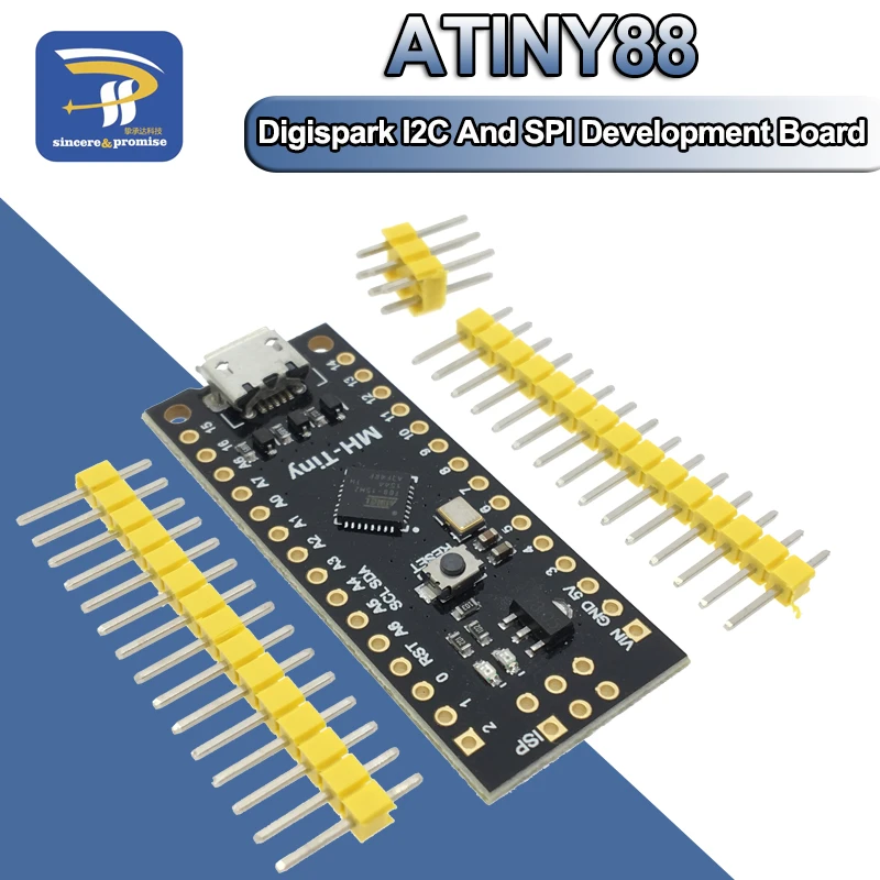 Mh-tiny Attiny88 Micro Development Board 16mhz /digispark Attiny85 Upgraded /nano V3.0 Atmega328 ...
