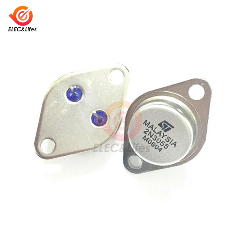 1x 2N3055 NPN AF Amp Audio Power Transistor 15A 60V vn Business ...