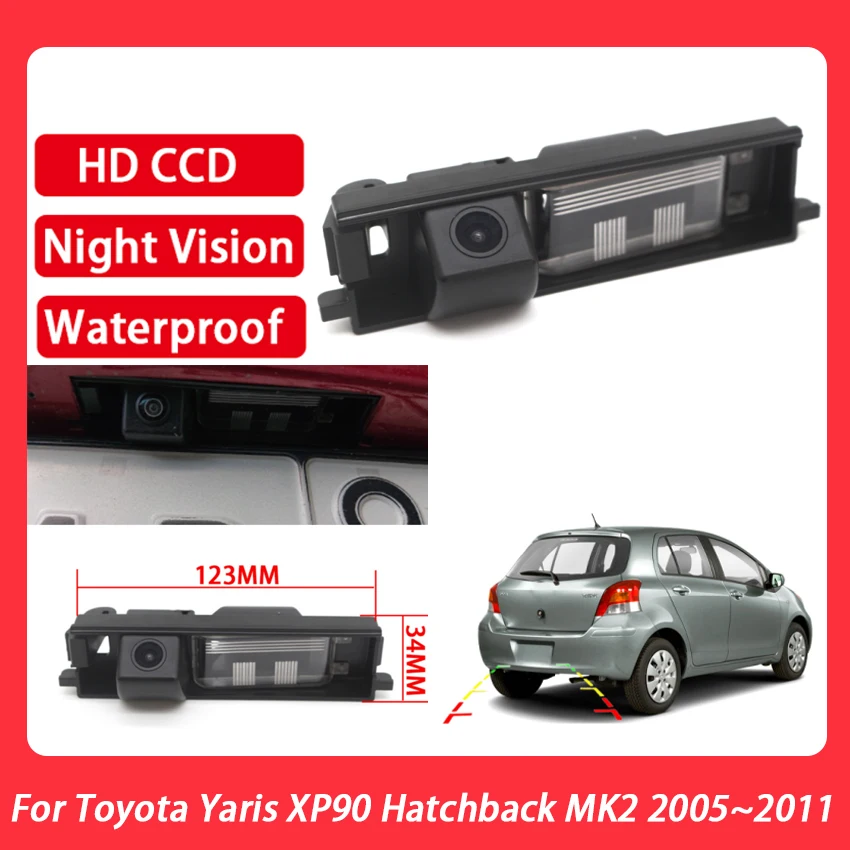 Rear-View-Camera-CCD-HD-Waterproof-Reverse-Parking-Camera-For-Toyota ...