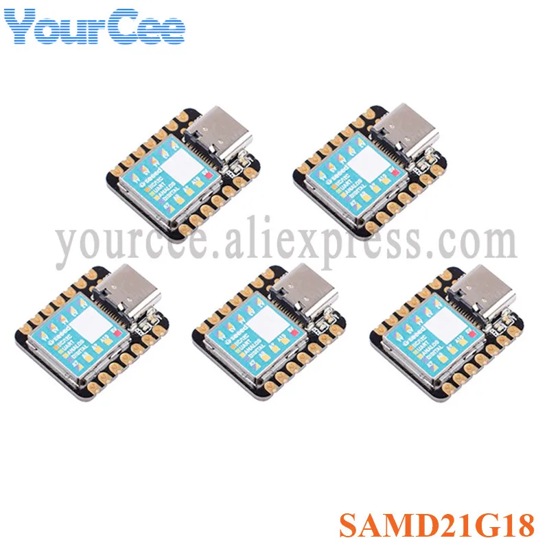 5pcs 1pc Seeeduino Samd21g18 Xiao Nano Seeed Cortex M0 32 Bit Microcontroller Development Board