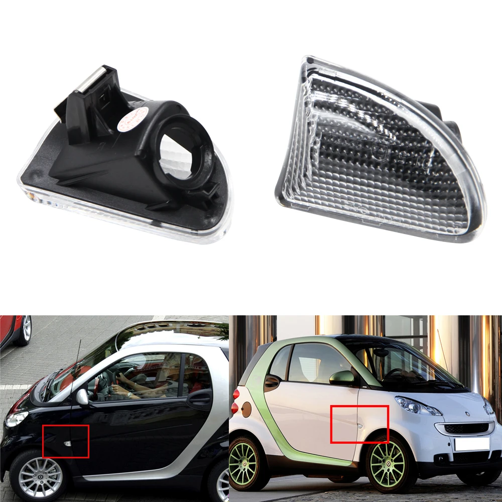 Clear Lens Oem Side Marker Light Turn Signal Lamp For Smart Fortwo 451 ...