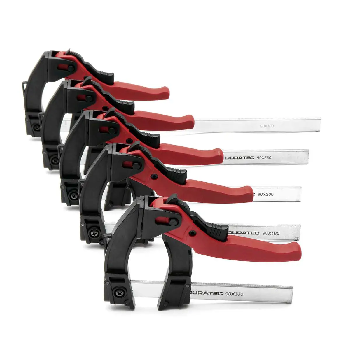 Ratchet Clamps for Woodworking F Type Clip Clamp Adjustable Quick Grip ...