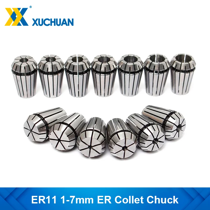 1pc ER11 Collet Chuck 1.0-7.0mm CNC Router Spring Collet Clamp For CNC ...