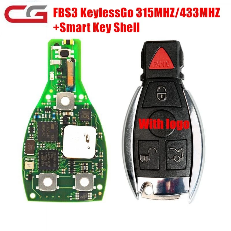 CG 315MHZ 433MHZ CG CGDI MB FBS3 Keyless Go One Start Smart Be Key ...