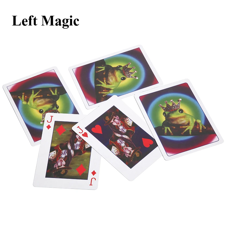 Frog To Prince Magic Tricks Card Set Magic Props Illusions Stage Street ...