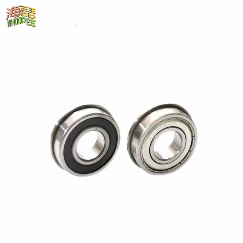 1PCS-flange-type-bearing-ABEC-3-F6200-F6201-F6202-F6203-F6204-F6205 ...