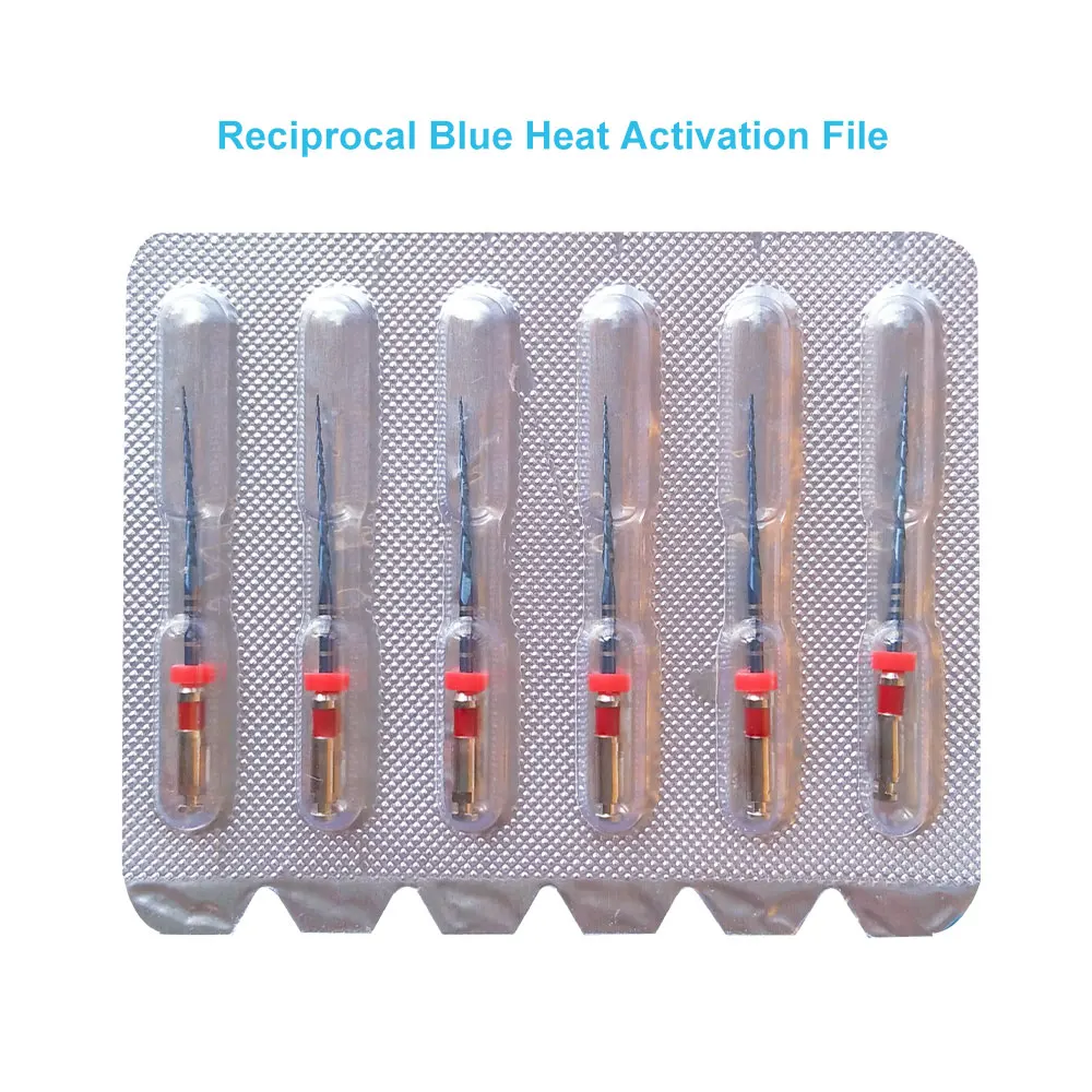 Dental-Reciproc-Blue-Files-R25-25mm-Reciprocation-Endo-NITI-Rotary ...