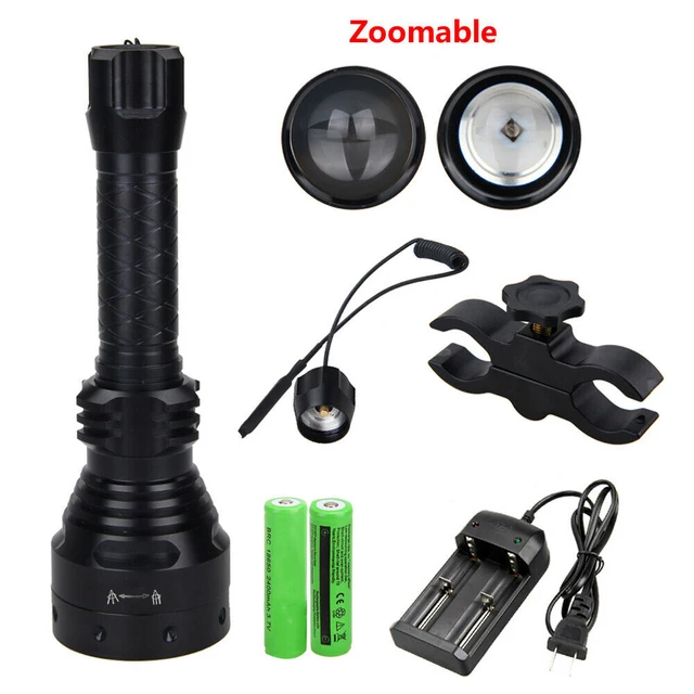 Hunting Flashlight Invisible Night Vision 850nm 800m 940nm 500m ...