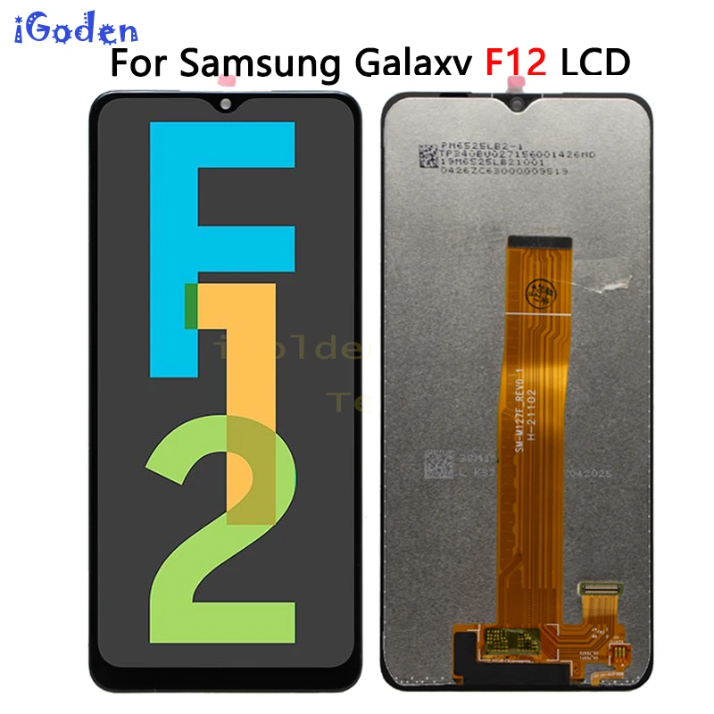 For Samsung F12 Lcd Display Lcd For Samsung Sm-f127f F127g/ds Sm-f127g ...