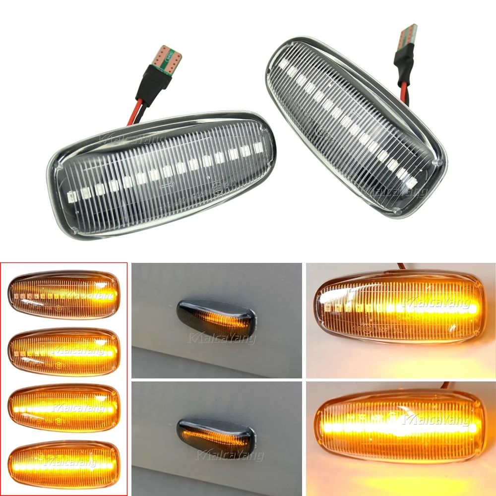 Led Side Marker Turn Signal Light Repeater Lamps For Mercedes Benz Clk ...