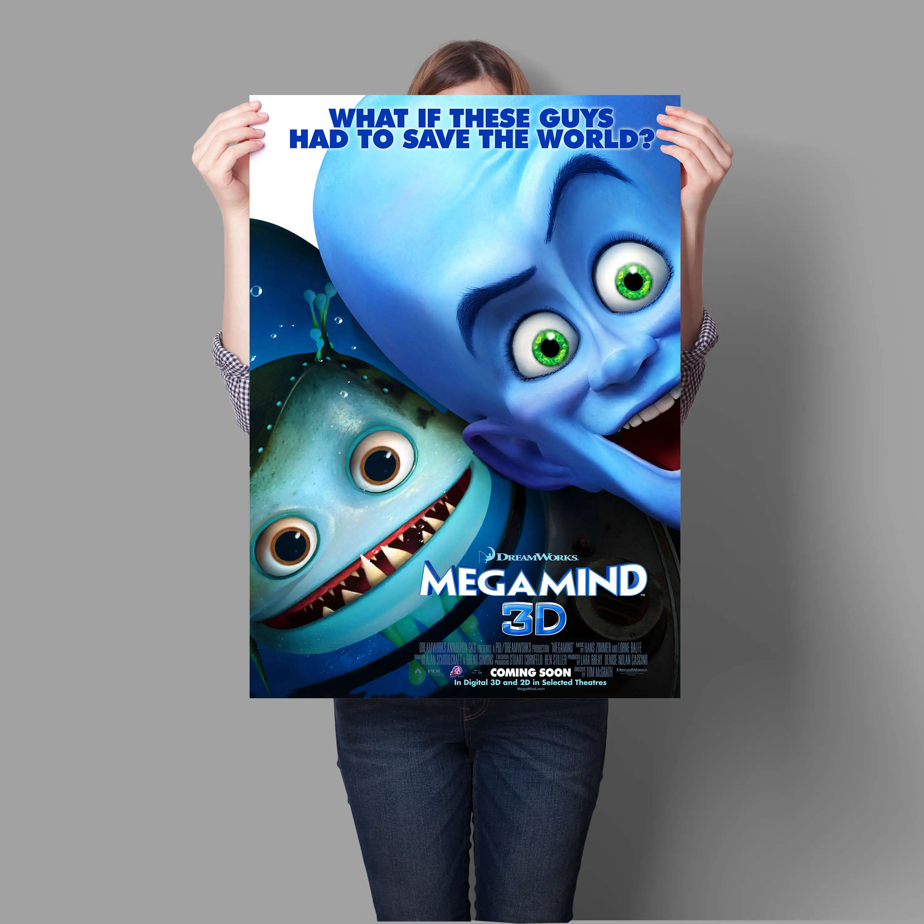 Megamind Movie Poster