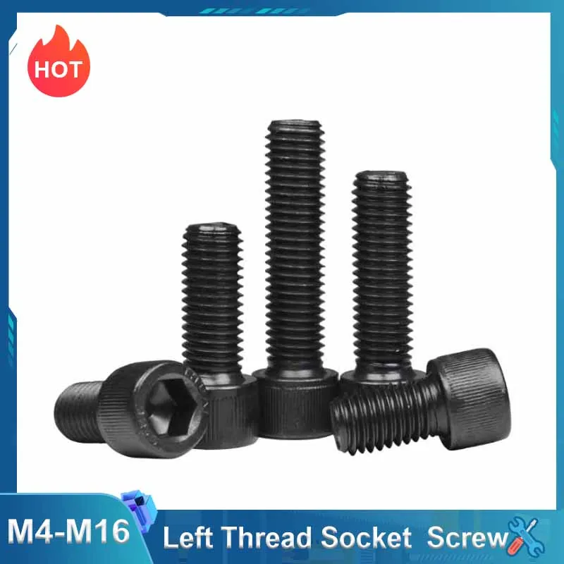 12.9 Grade Left Thread Screws Reverse Tooth Hex Hexagon Socket Cap ...