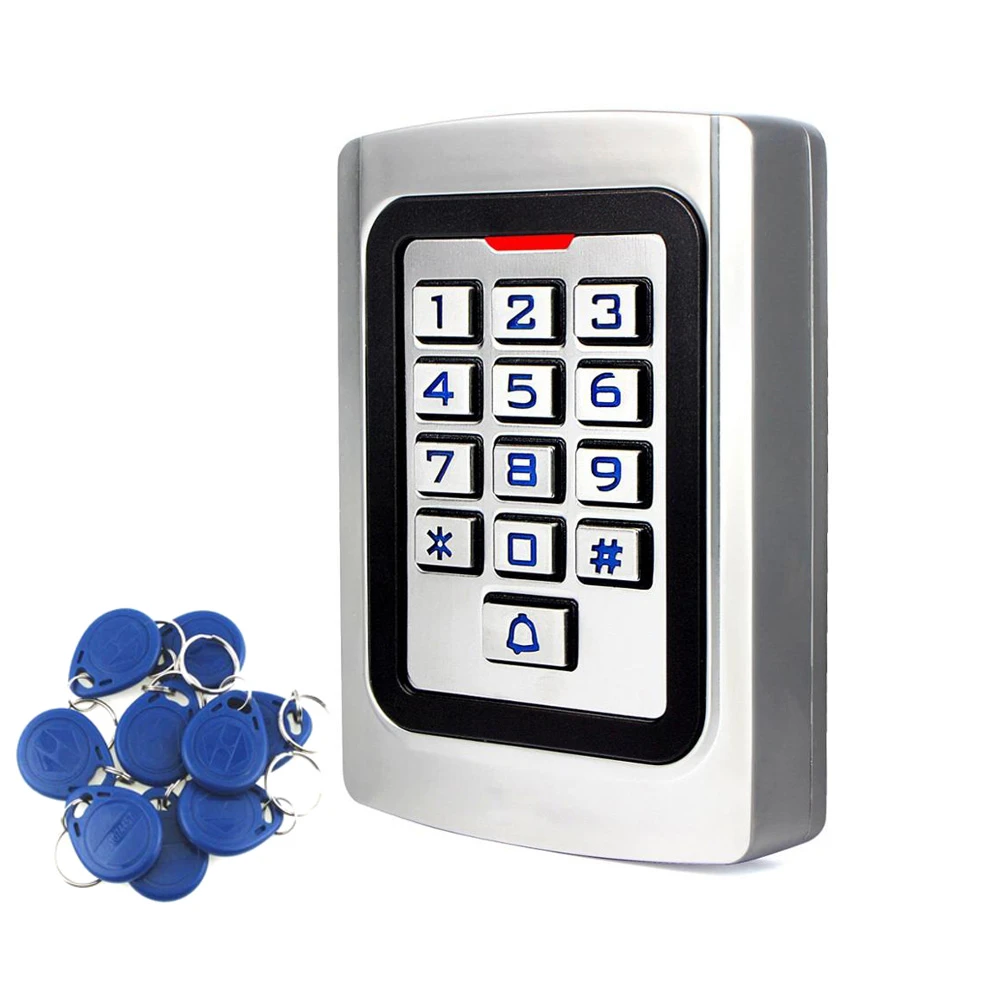 Gate Opener Door Lock Outdoor Access Control Keypad Em Reader Pin Code ...