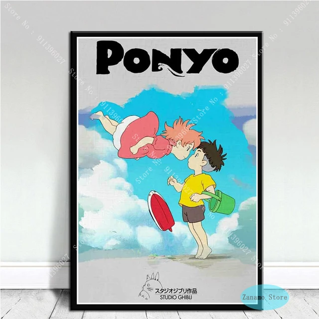 Ponyo Japanese Movie Poster