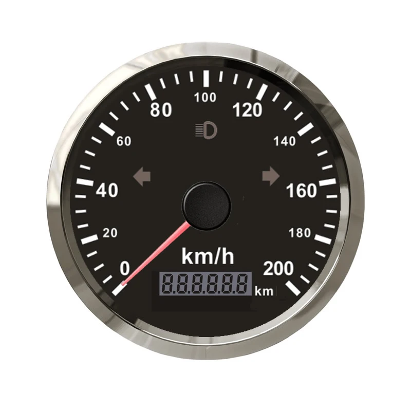 Motorcycle Gps Speedometer 85mm 200km/h Motorbike Case Car - AliExpress