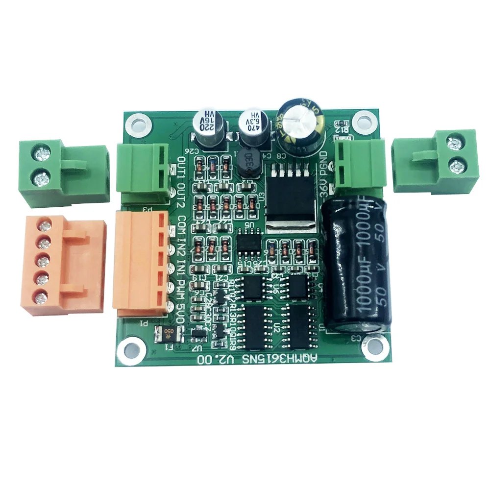 DC-motor-driver-12-24-36V-360W-high-power-DC-motor-driver-board-module ...