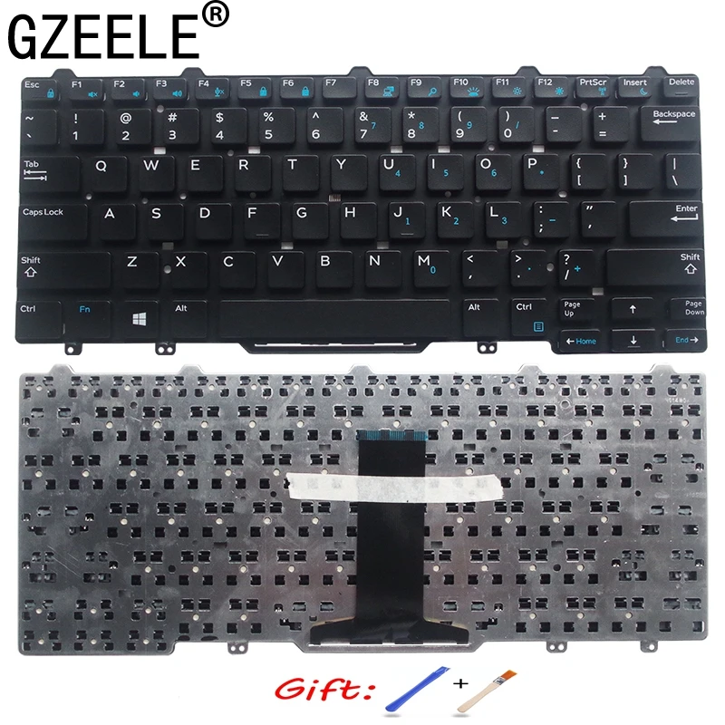 AR/US New English laptop keyboard for Dell Latitude 3340 E3340 E5470 ...