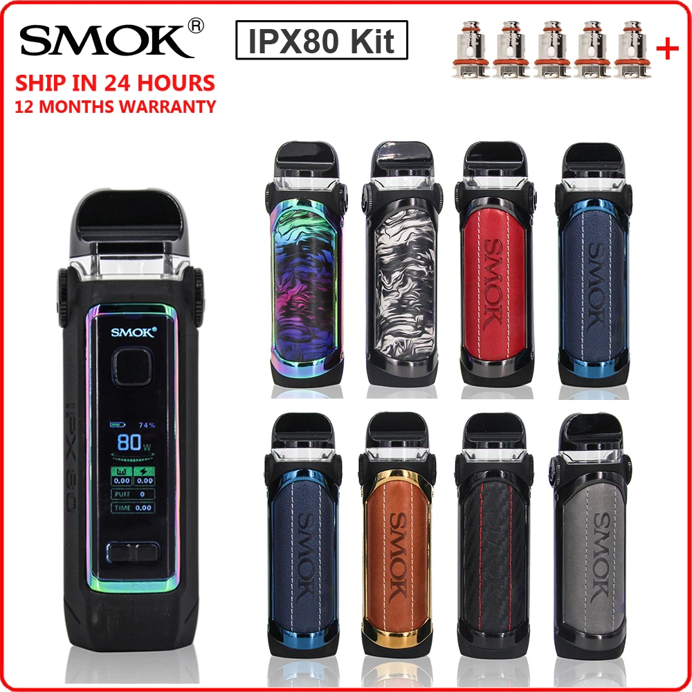 Original Smok Rpm 2 Rpm 2s Kit 80w Electronic | Smok Ipx 80 Pod Mod Kit ...