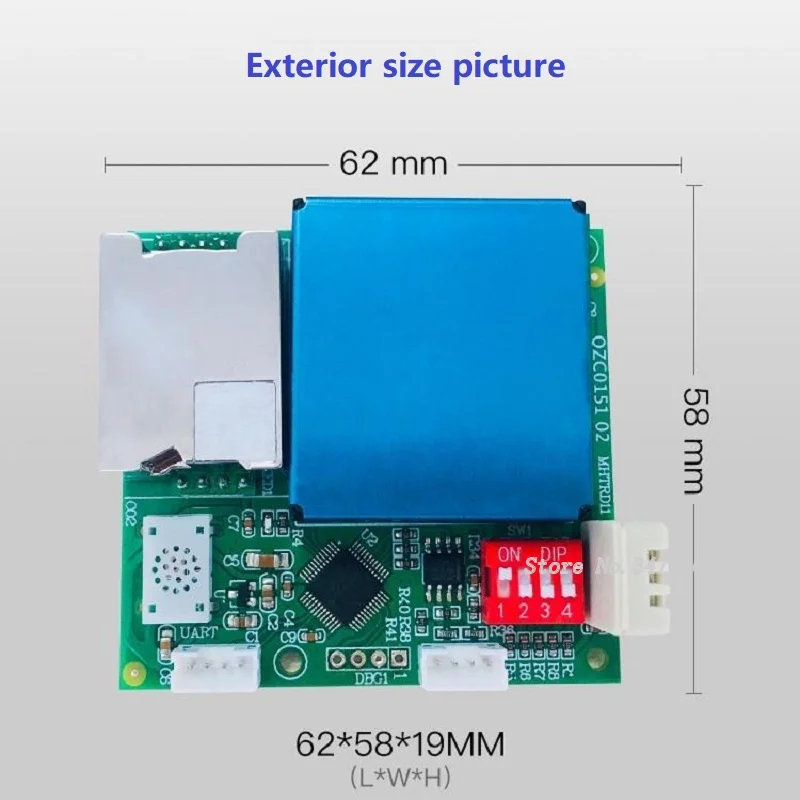 7-in-1 Air Quality Sensor RS485 Output Carbon Dioxide, 52% OFF