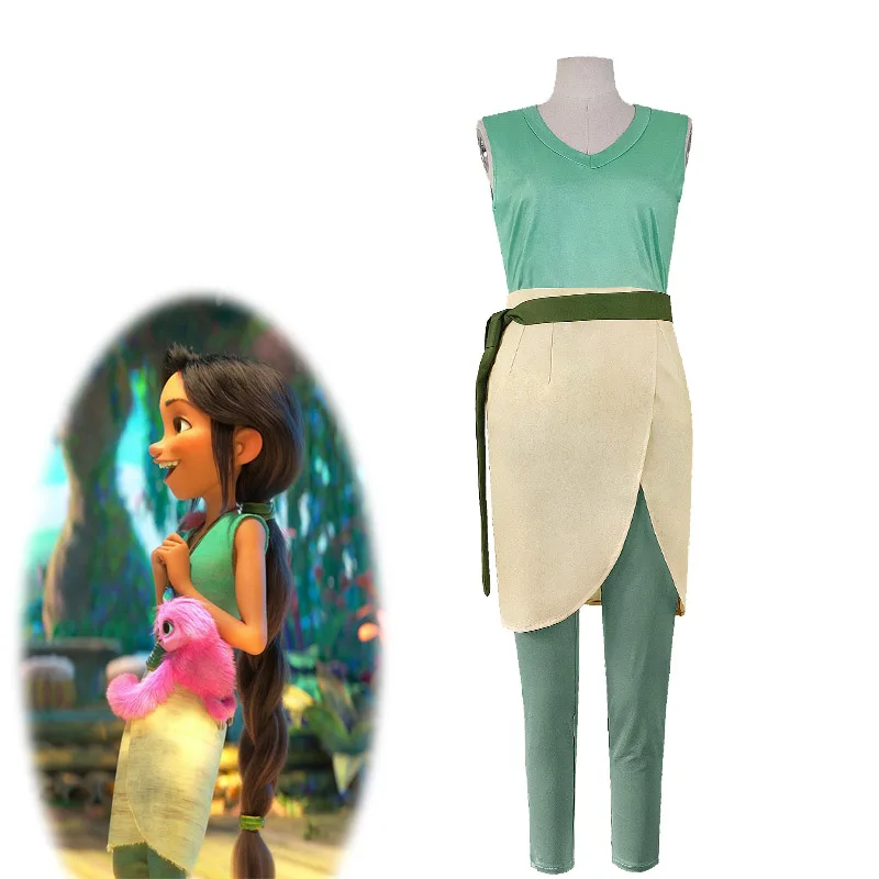 2020 New Movie The Croods: A New Age Cosplay Costumes Dawn Betterman ...