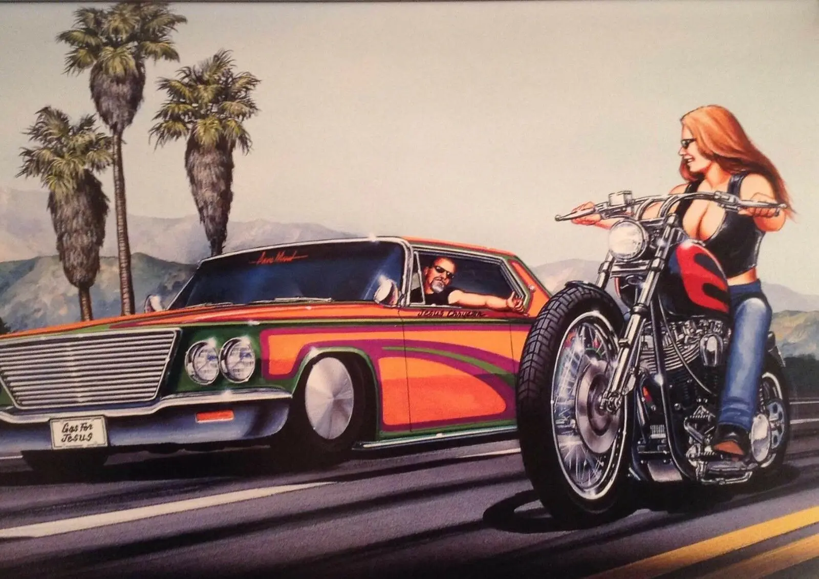Ghost Rider Poster David Mann