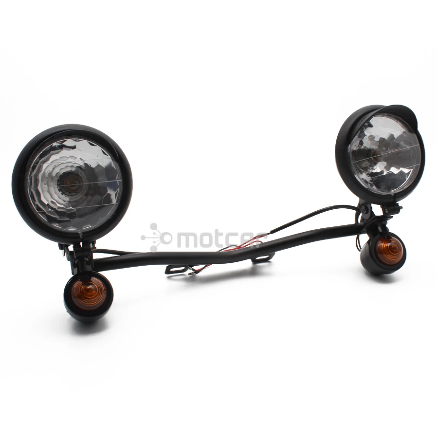 Motorcycle Parts Automotive 7" LED Headlight Turn Signal Fit Yamaha V ...