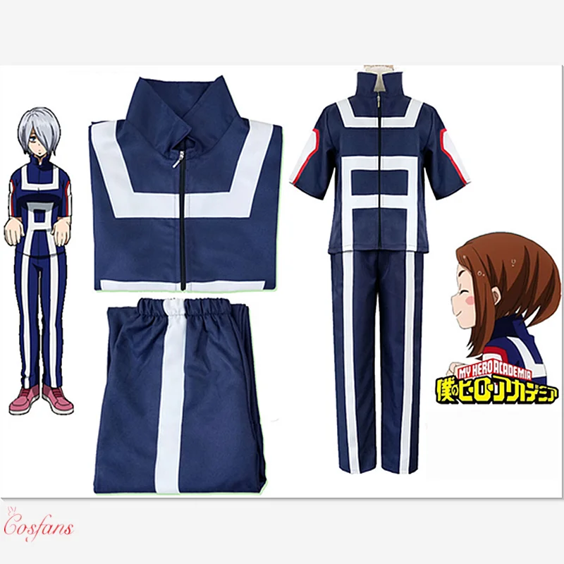 My Hero Academia Boku No Hero Academia Cosplay Gym Sport Costume Suit ...