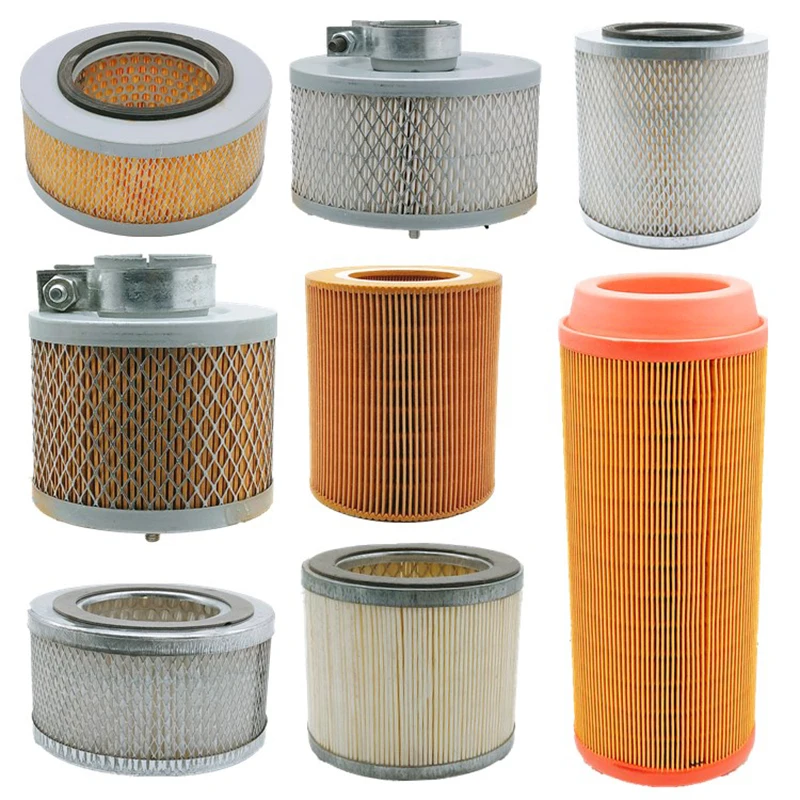 1Pcs Screw Compressor Muffler Filter Cylindrical Filter Element Inside ...
