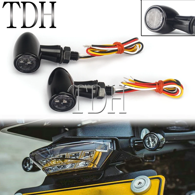 2x-E13-Emark-Bullet-Micro-LED-Turn-Signal-Blinker-Flasher-8mm-Bolt-3-in ...