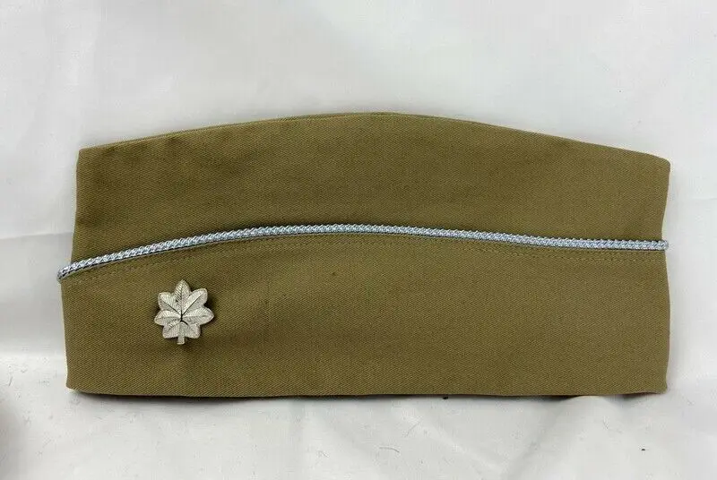 WW2 US ARMY KHAKI GARRISON CAP HAT & US ARMY LIEUTENANT COLONEL ...