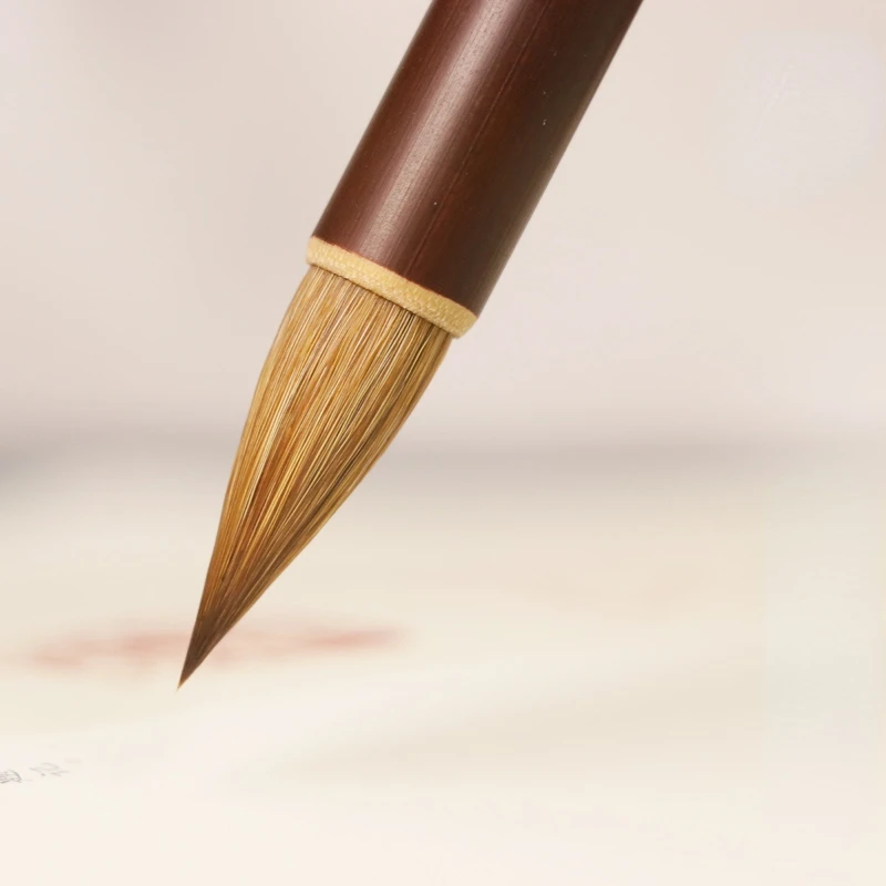 Chinese Calligraphy Brush Pen Wolf Hair Bamboo Writing Brushes Oil ...