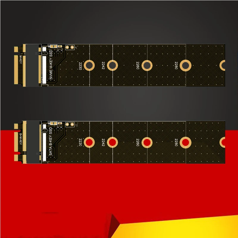 Adaptador SATA M.2 para tarjetas adicionales, convertidor PCIE NVME M2 ...