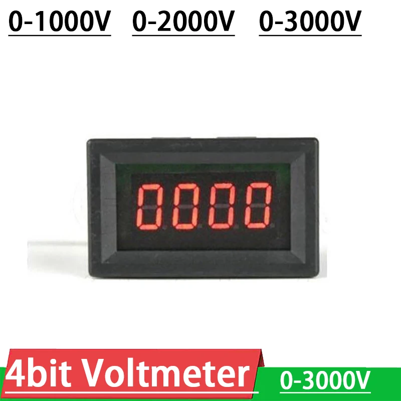 4bit-LED-DC-1000V-2000V-3000V-Voltmeter-high-precision-digital-LED ...