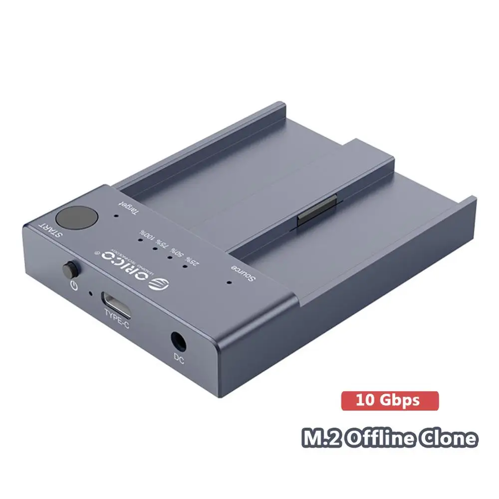 ORICO Dual Bay M.2 NVMe SSD Docking Station 10Gbps USB 3. 1 Type C Dock ...