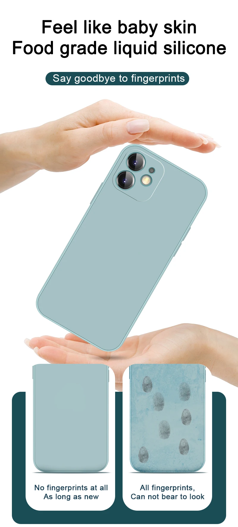 Square Liquid Silicone Case for iPhone X / XS / XR / XS Max / 11 / 11 ...