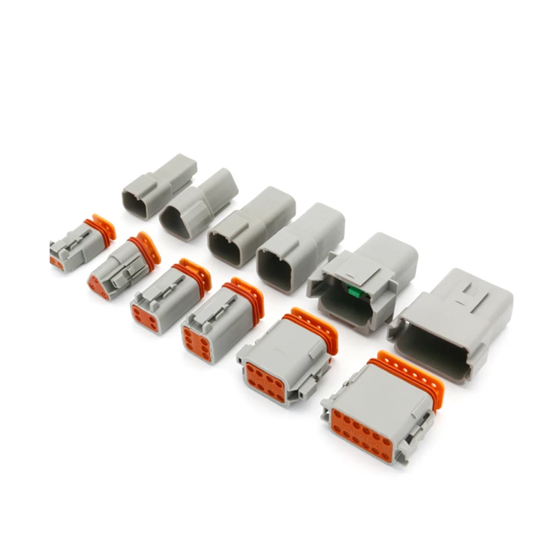 1 Sets 6 Models Deutsch Dt06/dt04 2/3/4/6/8/12 Pin Engine/gearbox Waterproof Electrical ...