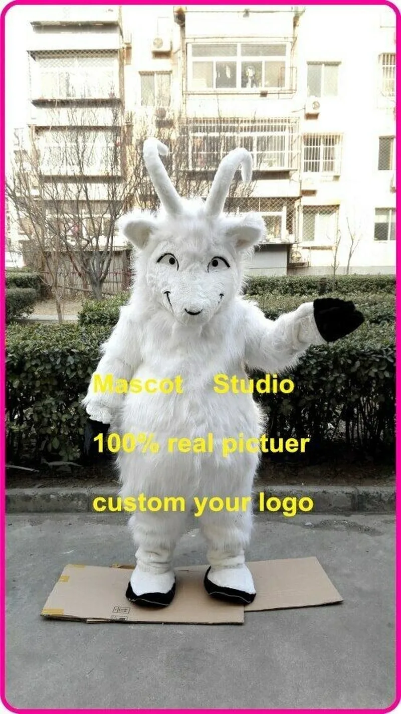 Goat-Mascot-Costume-Cosplay-Party-Game-Dress-Outfit-Advertising ...