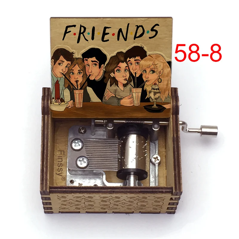 Caja de música de madera con temática Musical, caja Musical con ...