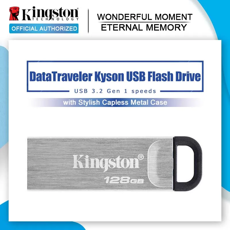 Kingston-pendrive Usb 3.2 Gen 1 Dtkn, Memória Flash, 32gb, 64gb, 128gb ...