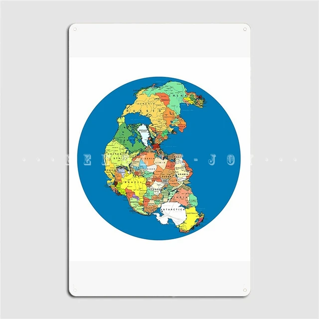 Pangea Political Map