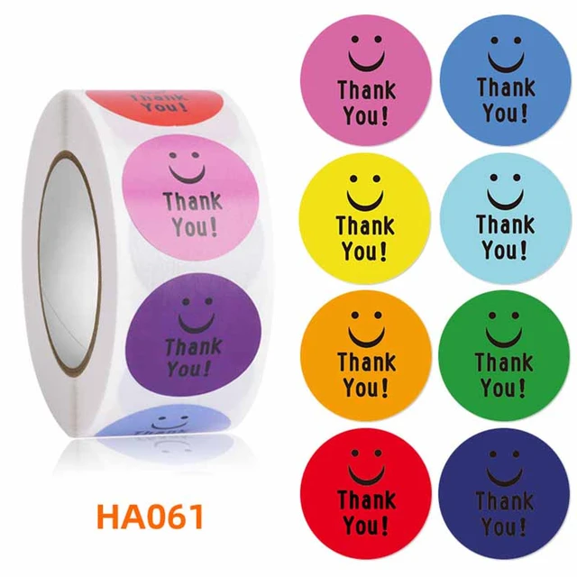 Purple Thank You Smiley