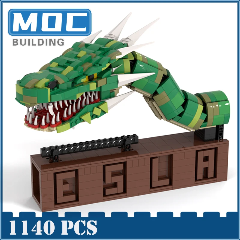 The Evil Dragon Building Blocks Moc Creative Dragon Model Ideas Toys ...