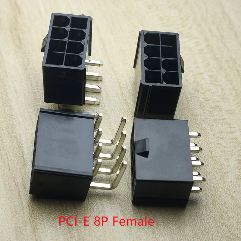 5559 4.2mm Black 8p 8pin Female Socket Straight/curved Needle Pc ...