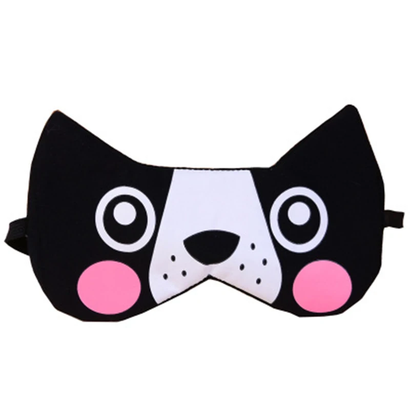 Plush Cute Cat Eye Mask Sleeping Mask Eye Shade Cover Blindfold ...